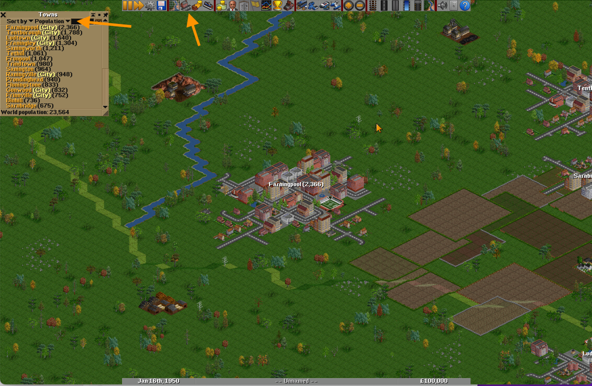 How do I grow a town in OpenTTD? - StrateGGames