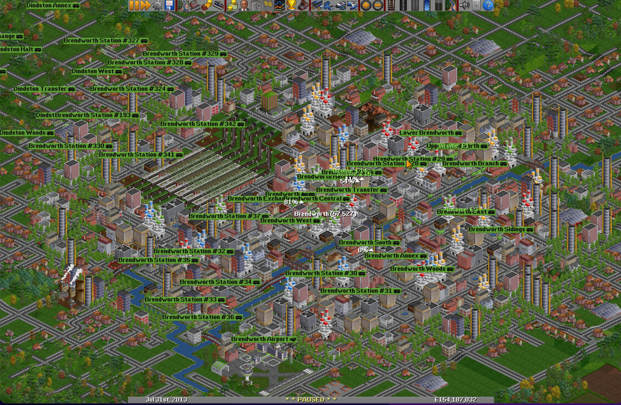 How do I grow a town in OpenTTD? - StrateGGames