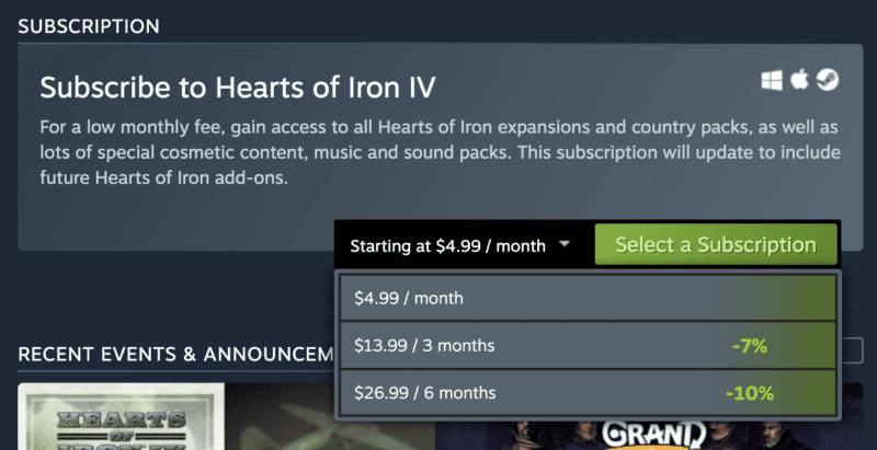 Hearts of Iron IV - about DLCs - StrateGGames