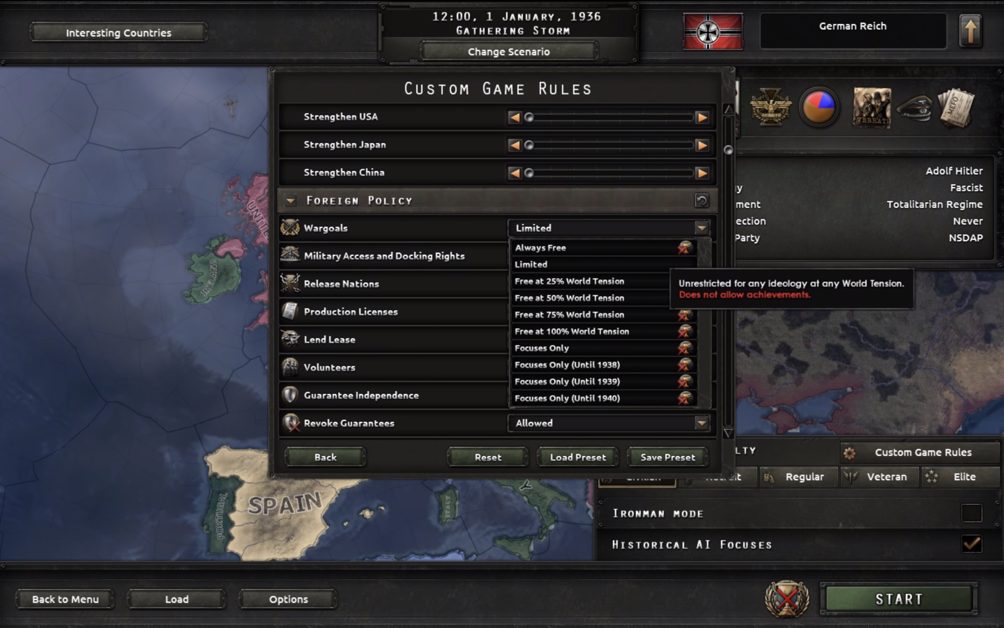 Starting wars in Hearts of Iron IV - StrateGGames