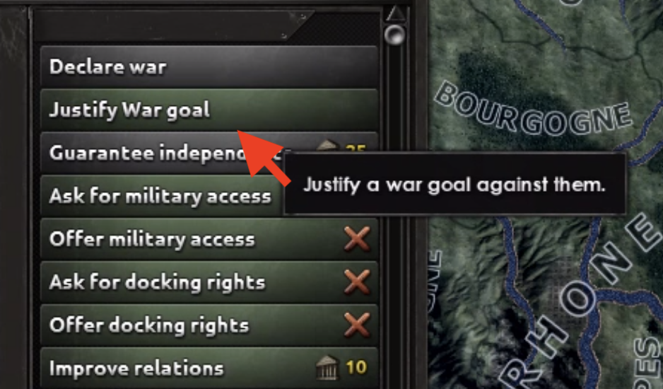 Starting wars in Hearts of Iron IV - StrateGGames