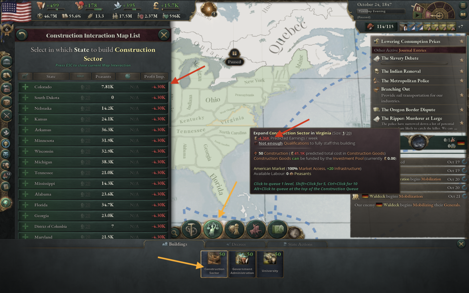 Construction tips for Victoria III - StrateGGames