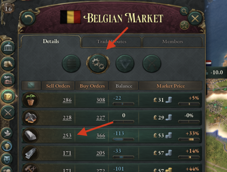 Distribution of resources in Victoria III - StrateGGames