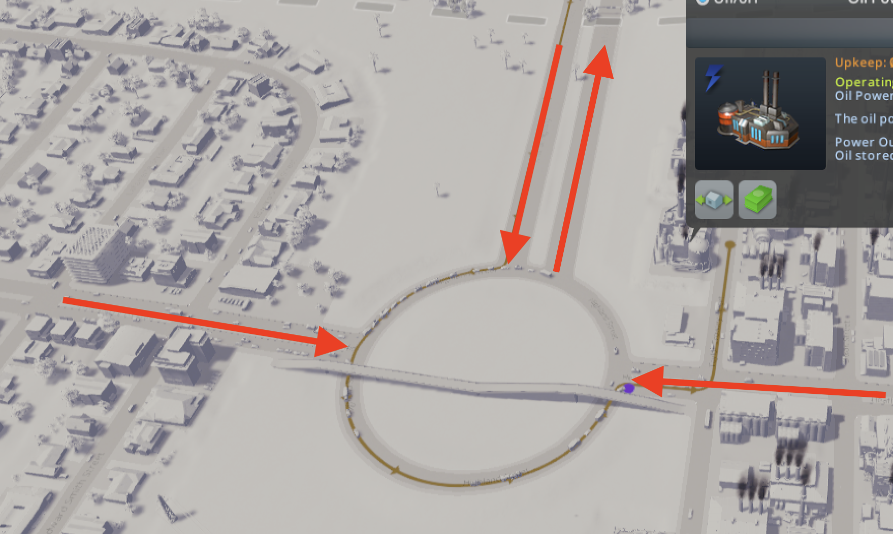 How to build roundabouts in Cities Skylines? - StrateGGames