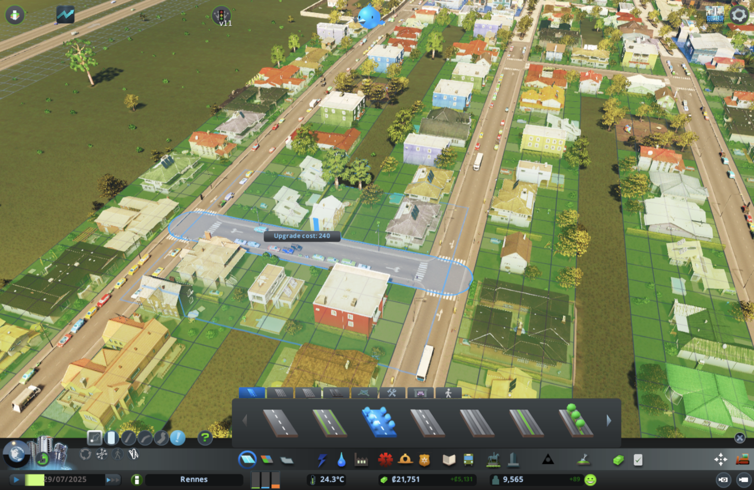 How to upgrade roads in Cities Skylines? - StrateGGames