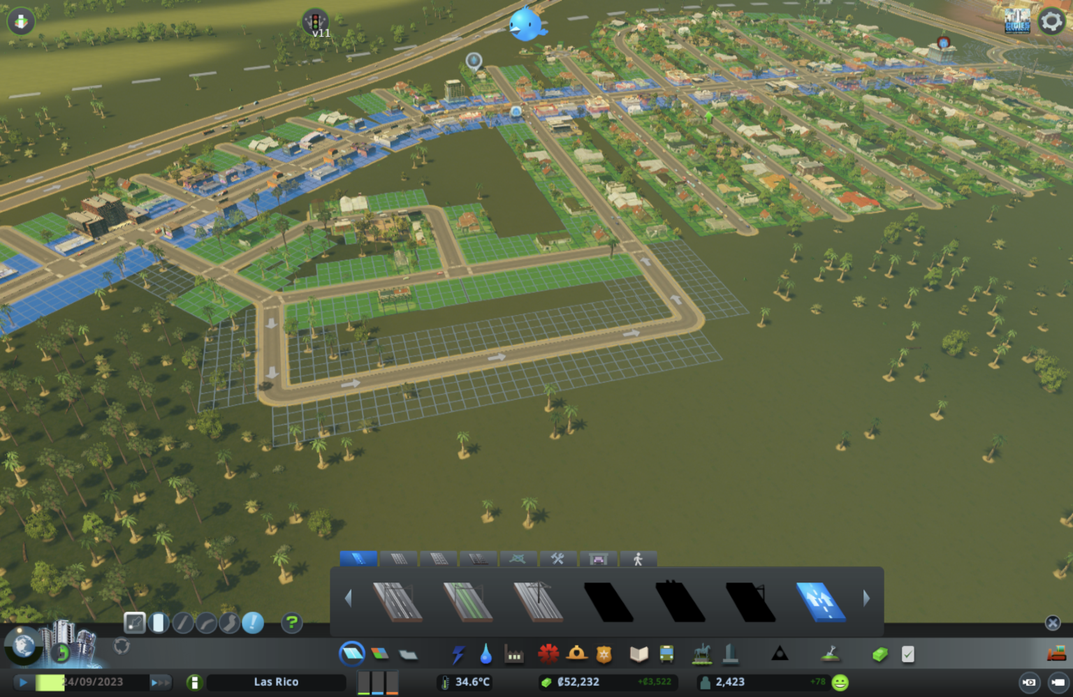 Low vs high-density residential zones in Cities Skylines - StrateGGames