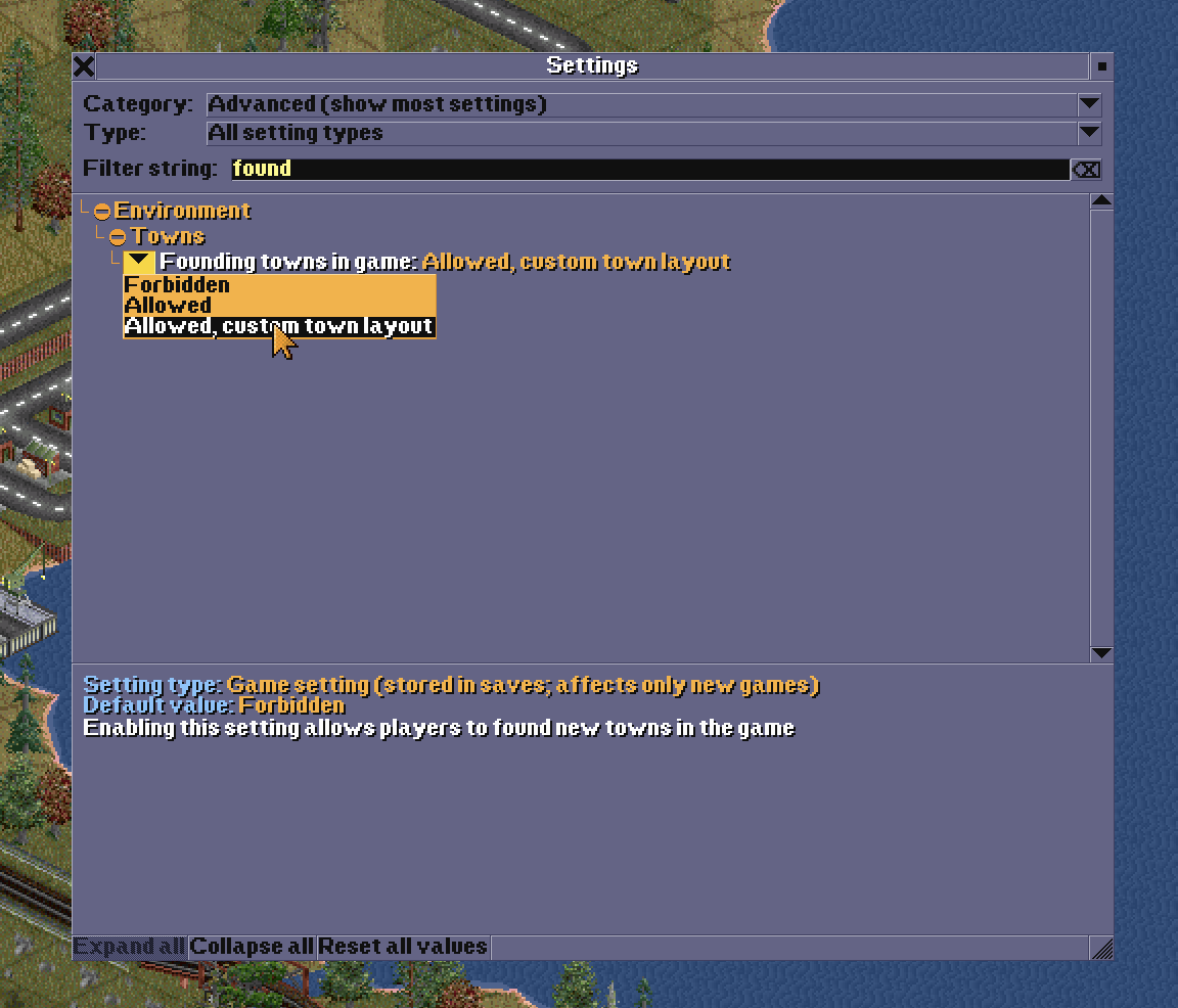 Founding new town guide for OpenTTD - StrateGGames