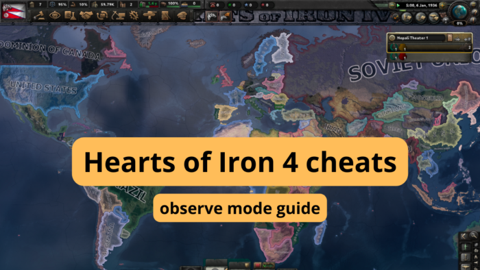 Observe mode in HOI4 - StrateGGames