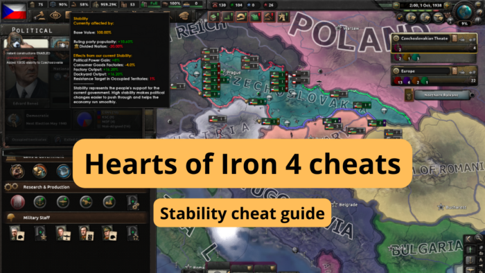 Stability cheat HOI4 - StrateGGames