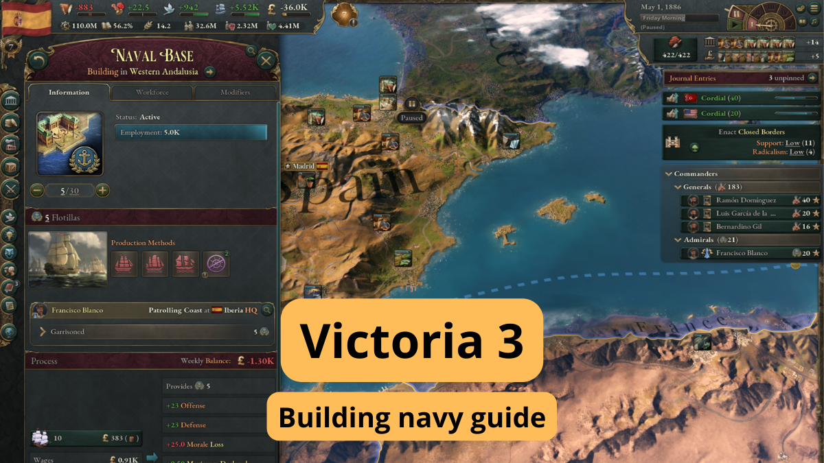 Building navy in Victoria 3 - StrateGGames